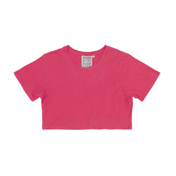 Super Cropped Lorel Tee in Sunset Coral – Gemini